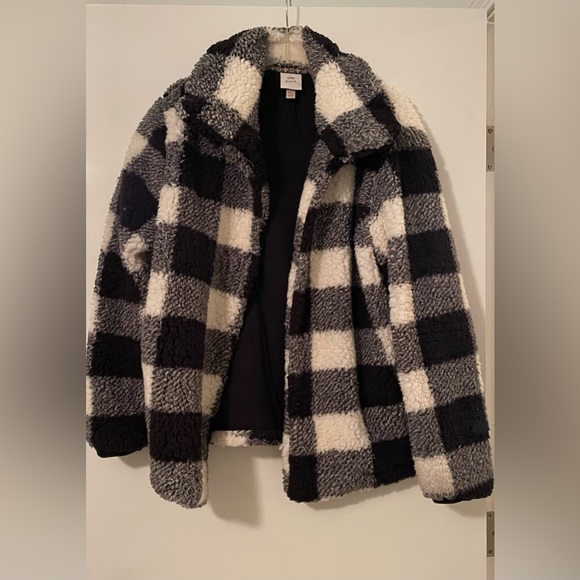 Target | Jackets & Coats | Buffalo Plaid Teddy Jacket | Poshmark